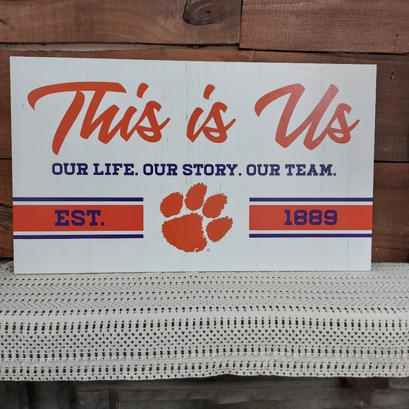 Wall Decor | Clemson Farmhouse Sign | Poshmark
